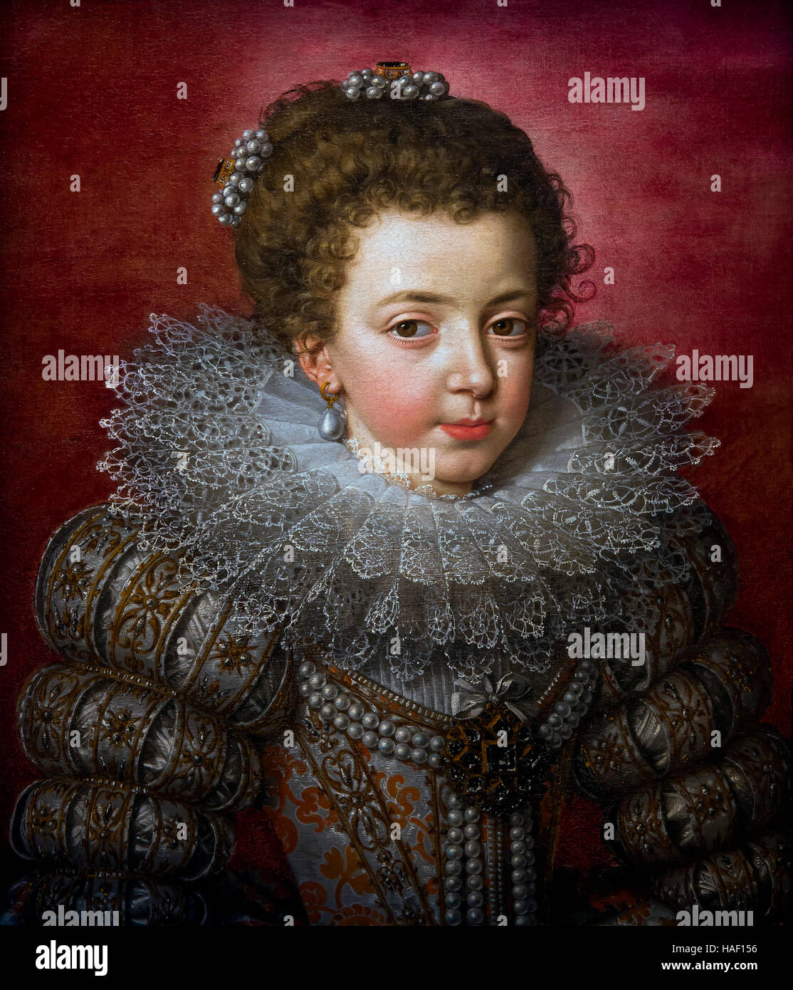 Portrait of Elisabeth of France, later Isabelle, Queen of Spain, by ...