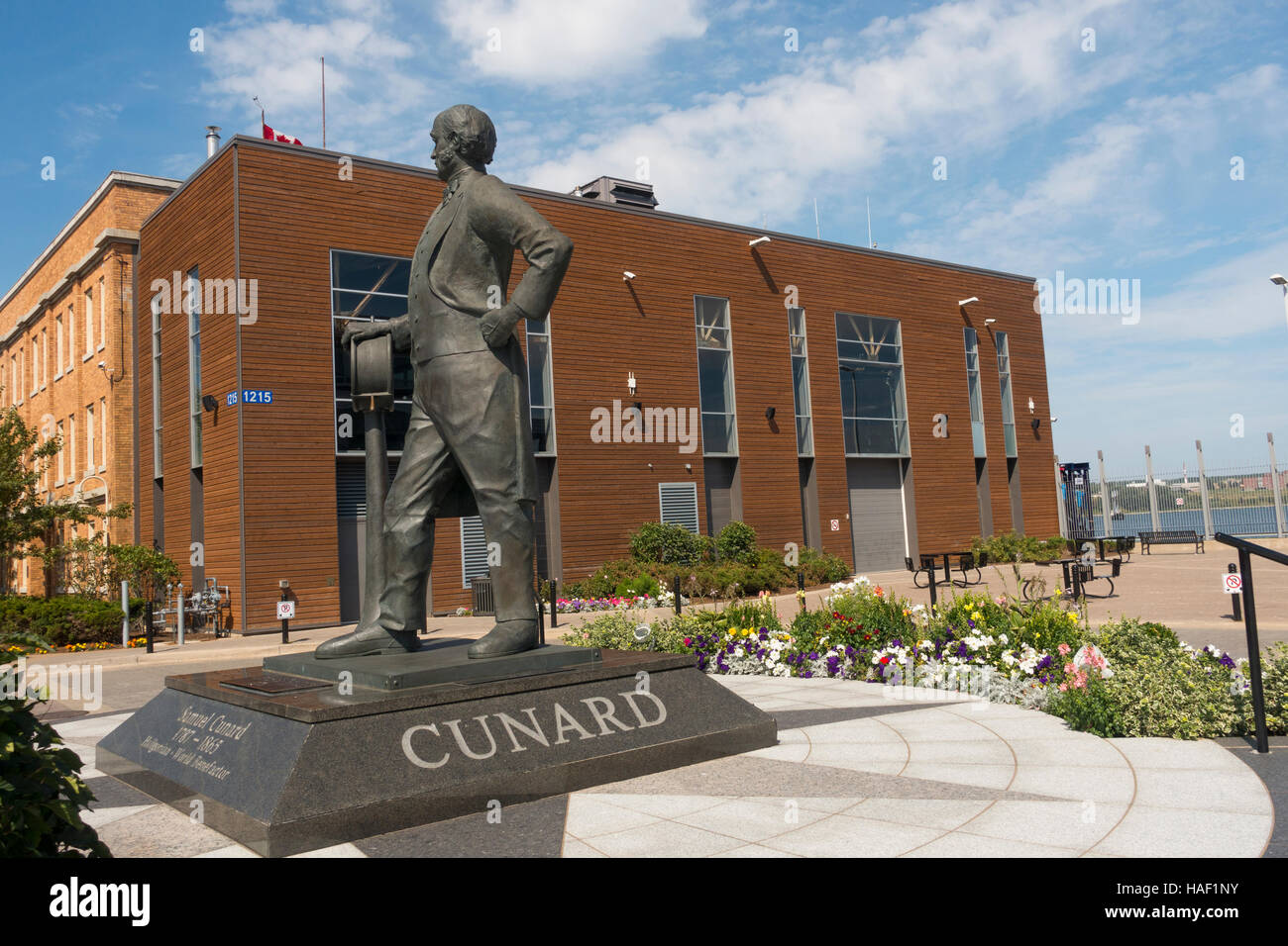 Samuel Cunard statue Halifax Nova Scotia Canada Stock Photo - Alamy