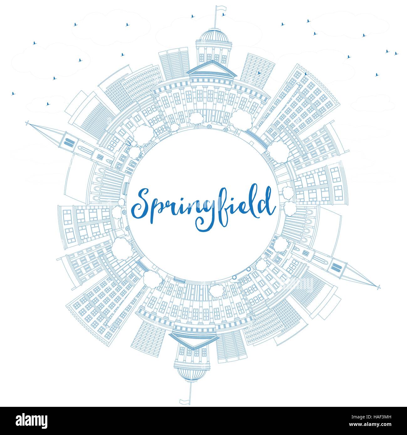 Springfield Stock Vector Images - Alamy