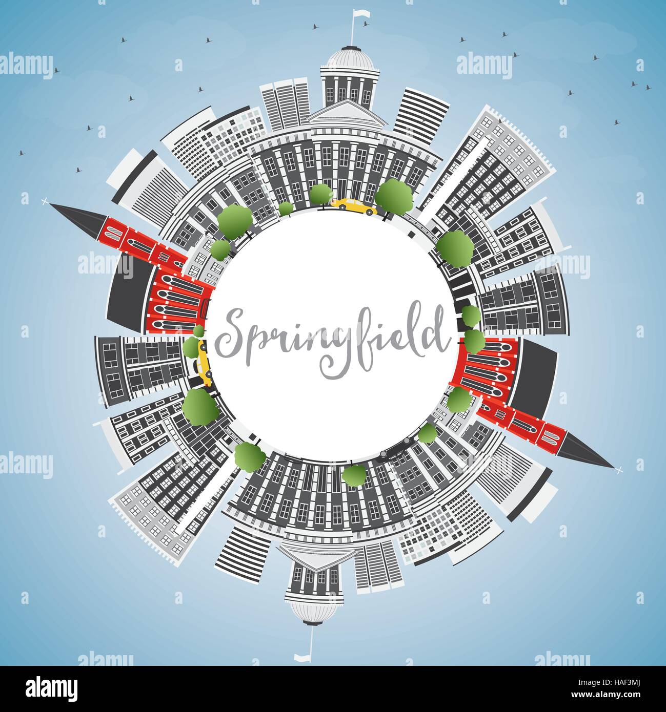 Springfield illinois skyline hi-res stock photography and images - Alamy