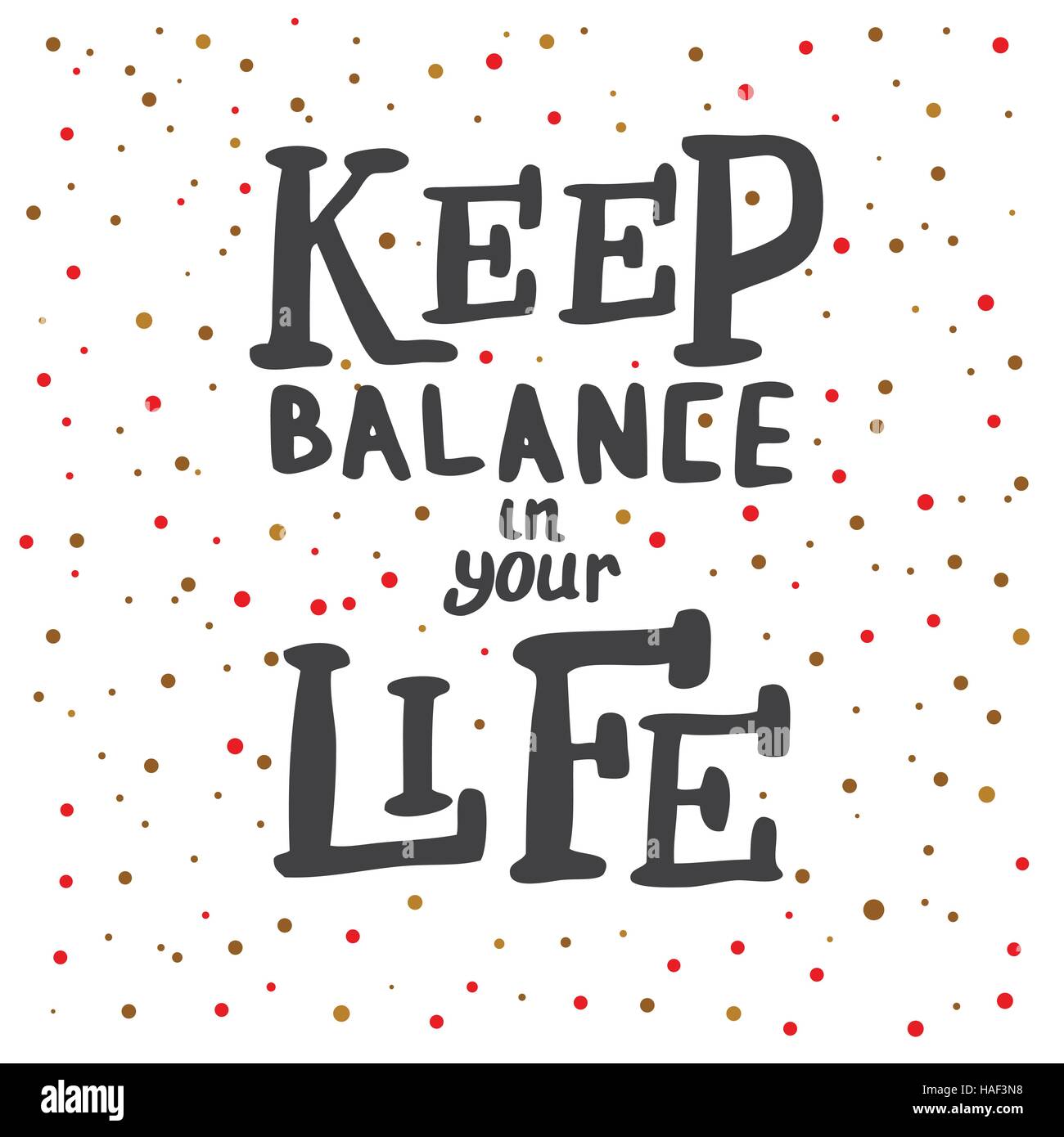 Life balance vector vectors hi-res stock photography and images - Alamy