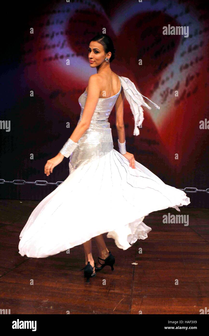 Model Alesia Raut poses before the dance drama, Born to Love - Life ...