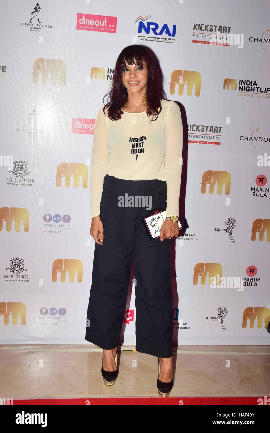 Bollywood singer Manasi Scott during the India Nightlife Convention ...