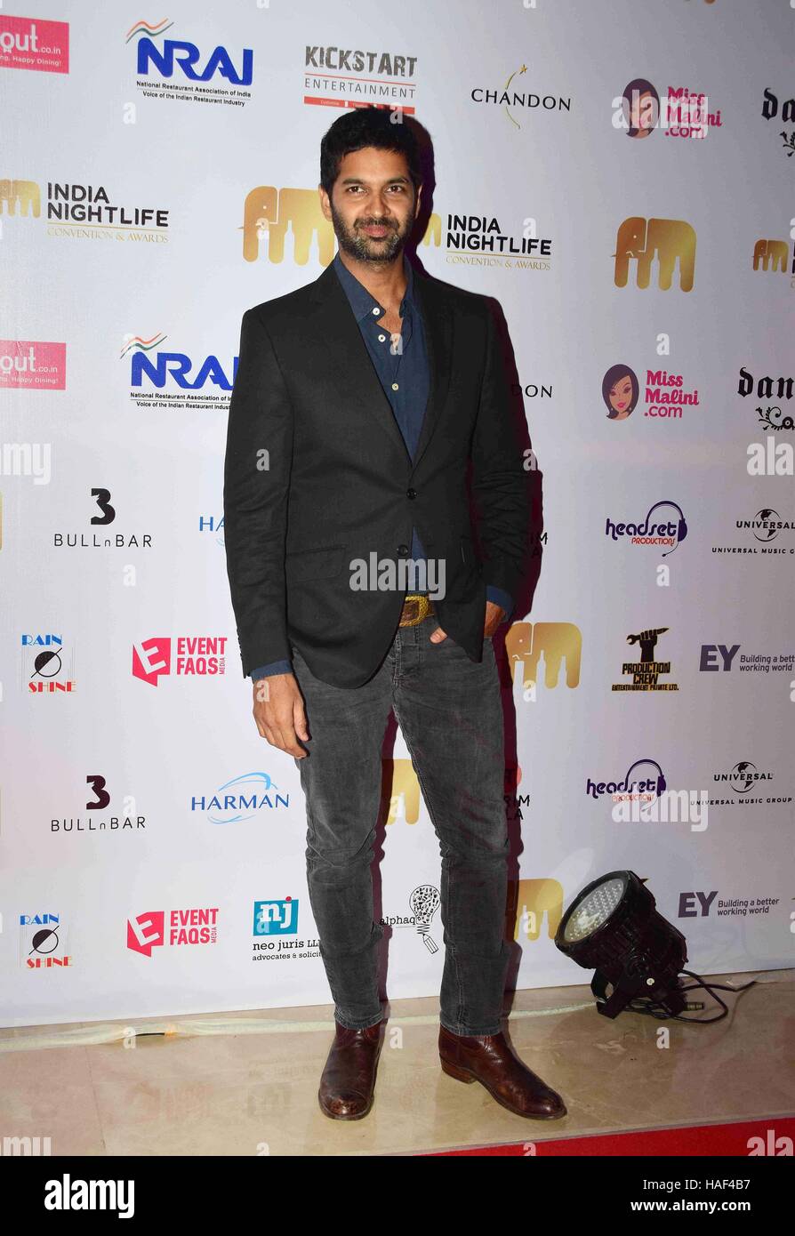 Bollywood actor Purab Kohli during the India Nightlife Convention ...