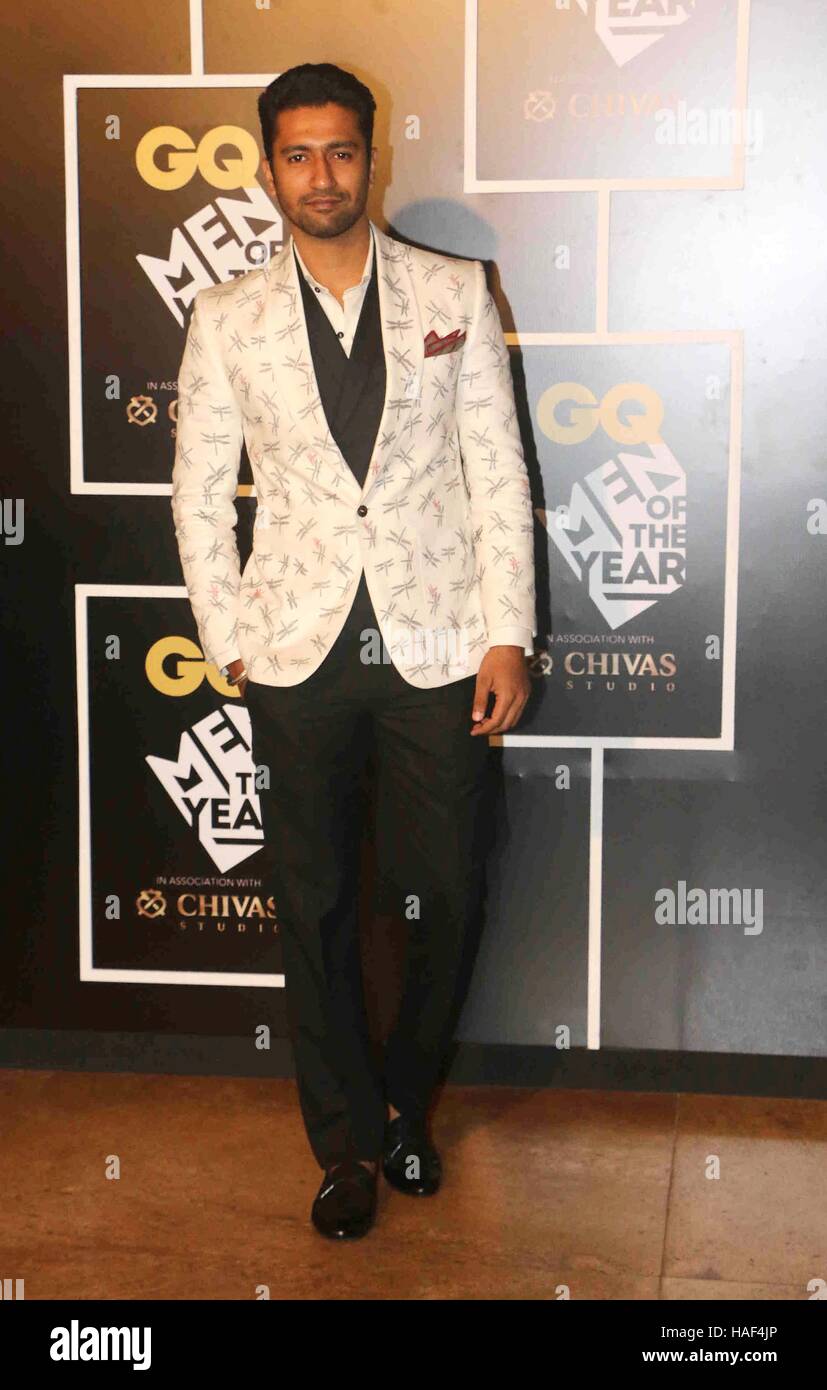 Bollywood actor Vicky Kaushal during the GQ India Men of the year Award ...