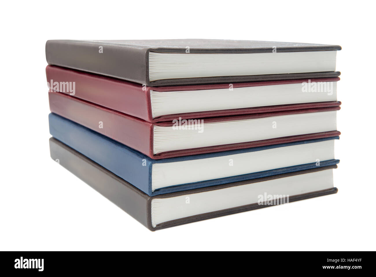 Big stack of old antique books isolated on white background Stock Photo ...