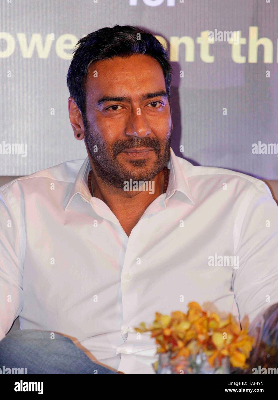 Ajay Devgn press conference of Smile Foundation to announce new ...