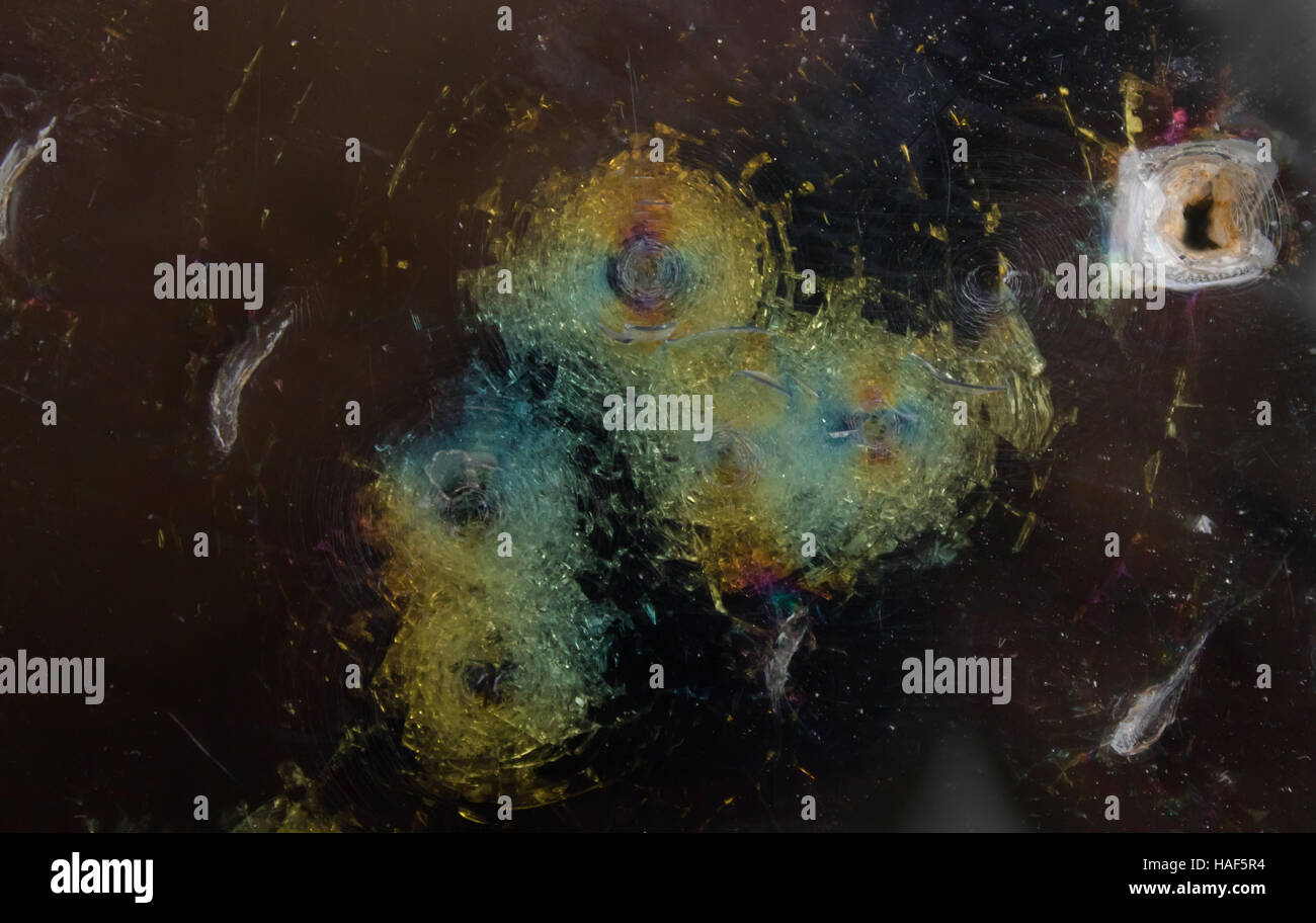 Screen surface with different damage Stock Photo - Alamy