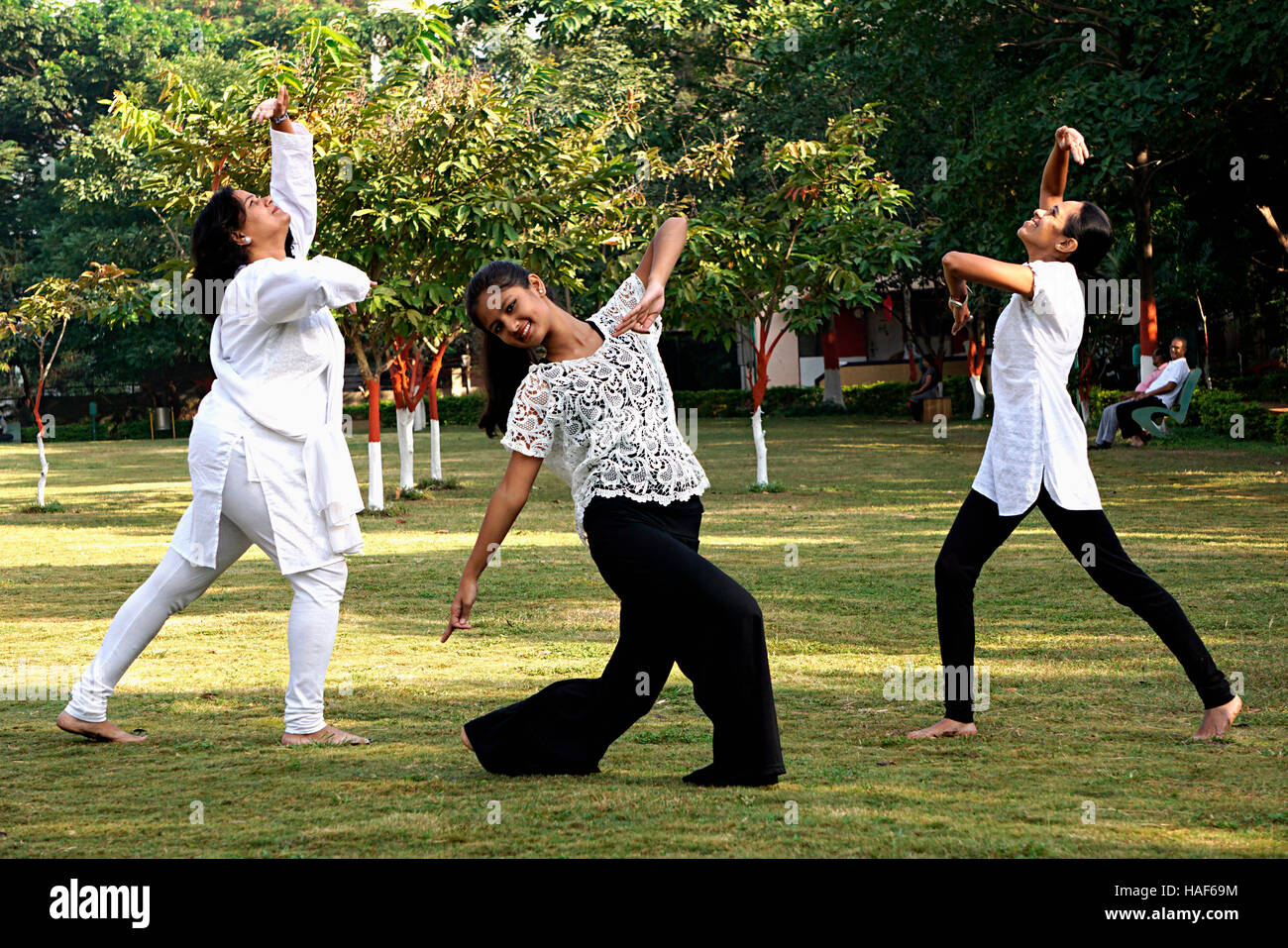 Gerowa chowa sequence in group, Pune, Maharashtra Stock Photo - Alamy