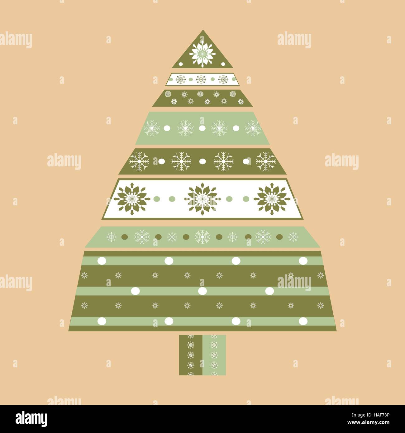 Christmas tree card background Stock Vector Image & Art - Alamy