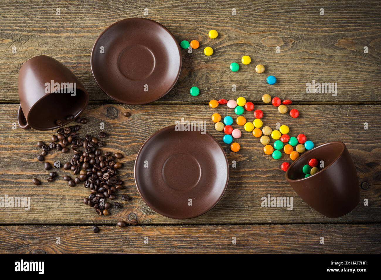 Chocolate candies coffee beans hi-res stock photography and images - Alamy