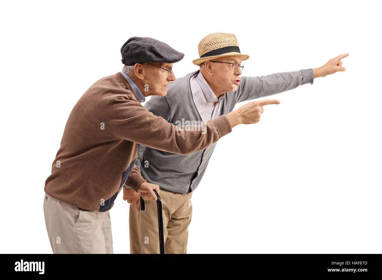 Two mature men arguing hi-res stock photography and images - Alamy