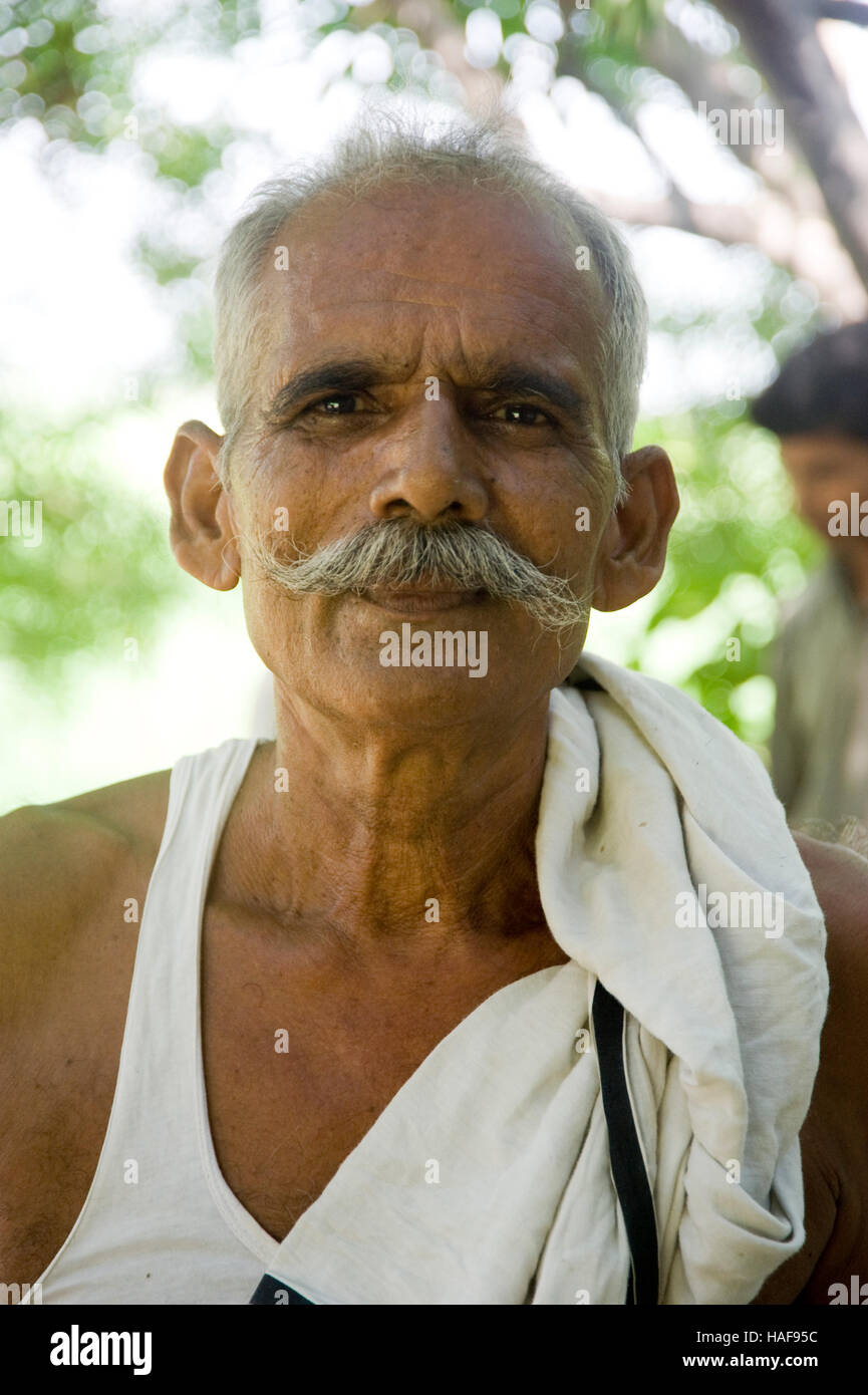 Portrait indian moustache hi-res stock photography and images - Alamy