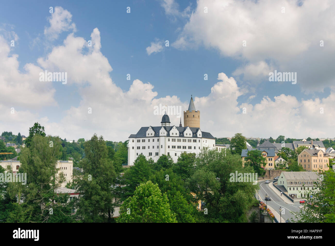Zschopau (Erzgebirge): castle Schloss Wildeck, Erzgebirge, Ore ...