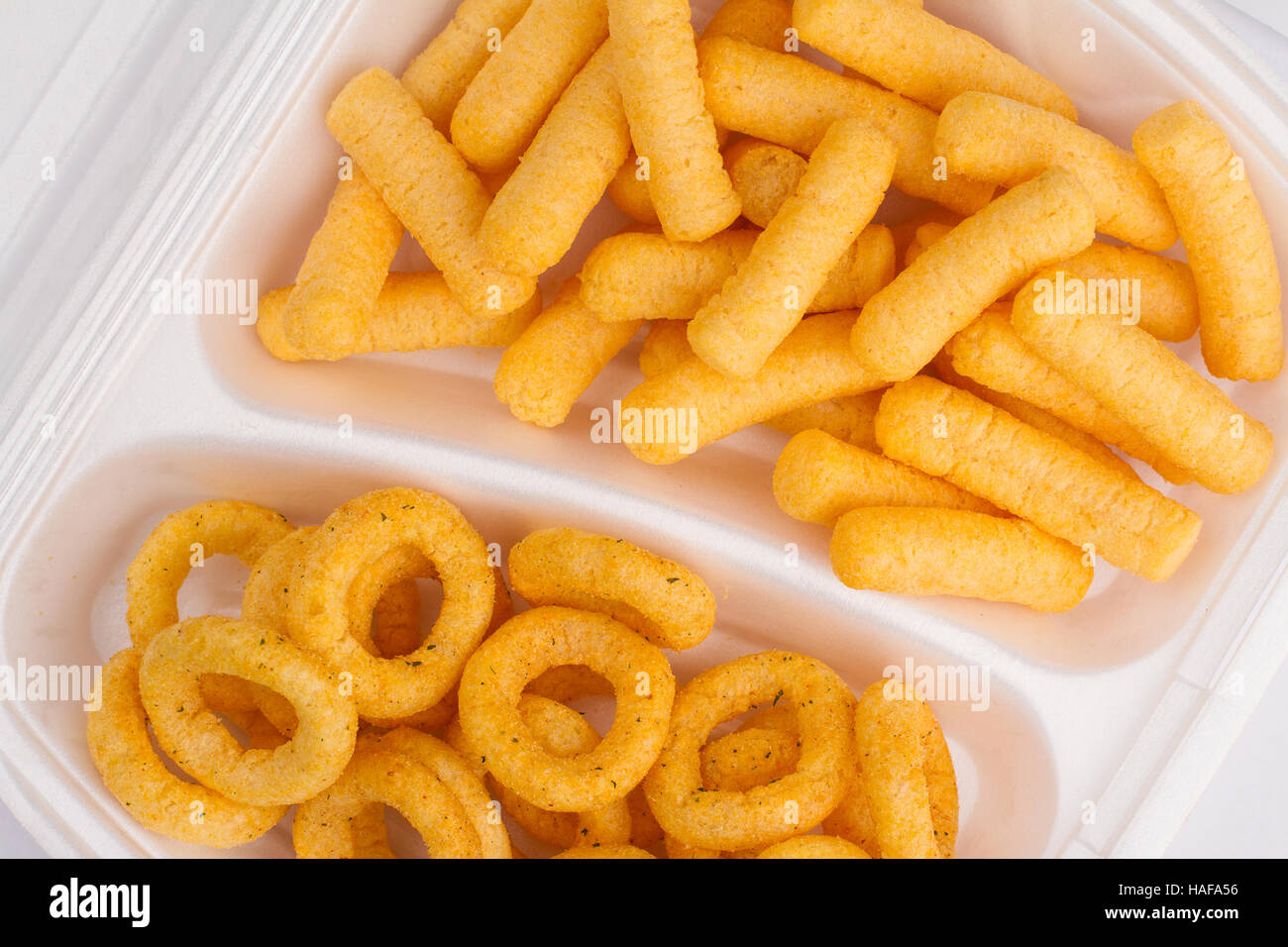 Potato chips white carton hi-res stock photography and images - Alamy