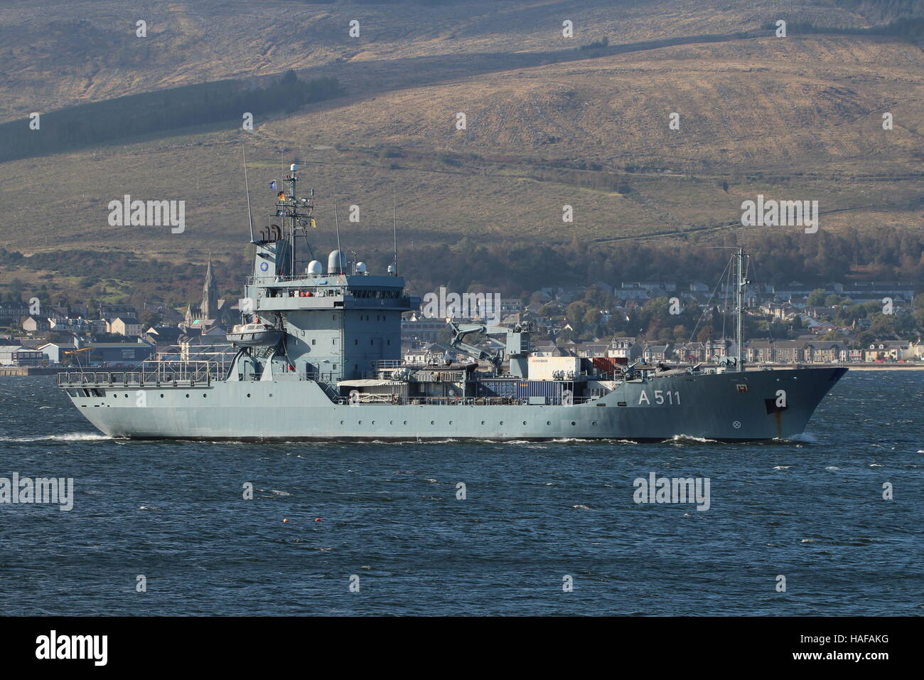German navy elbe class replenishment hi-res stock photography and ...