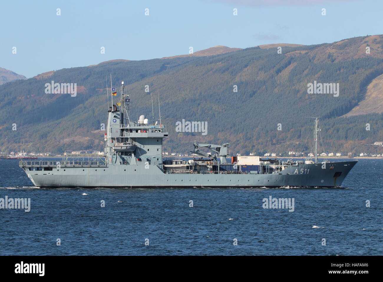 German navy elbe class replenishment hi-res stock photography and ...