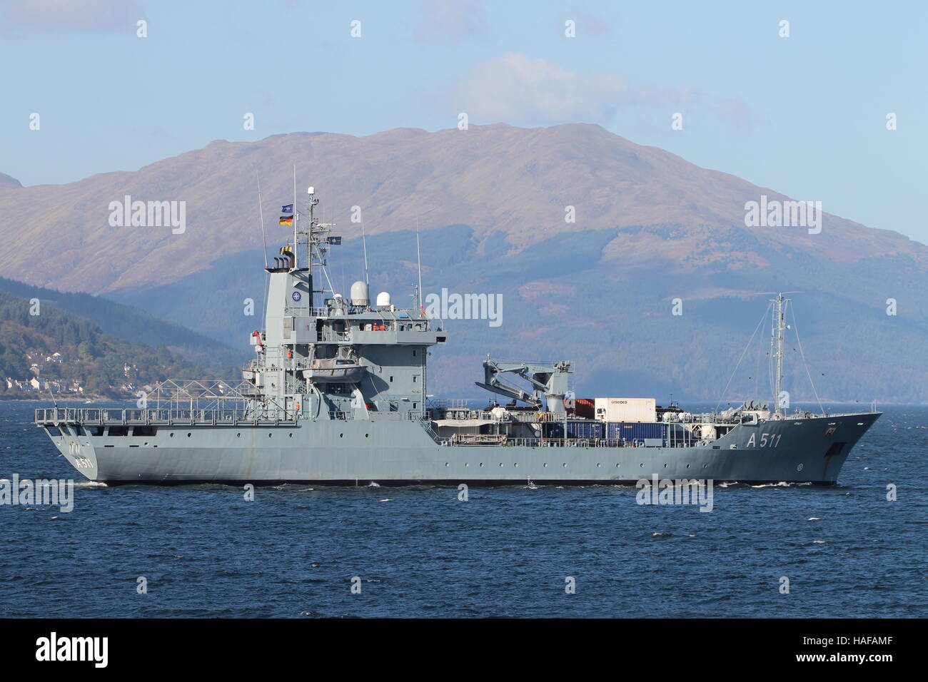 German navy elbe class replenishment hi-res stock photography and ...