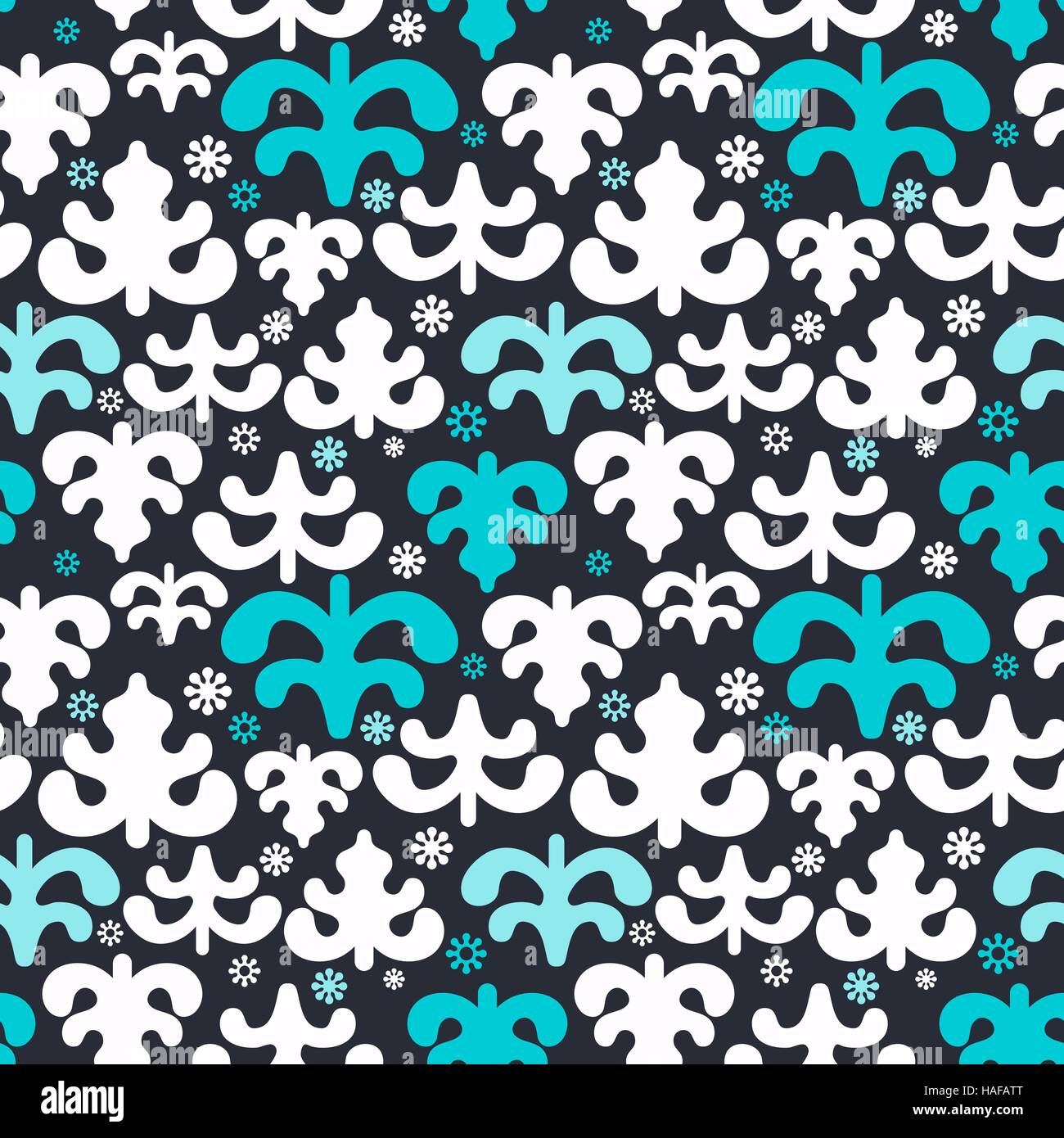 Vector decorative seamless pattern Stock Vector Image & Art - Alamy