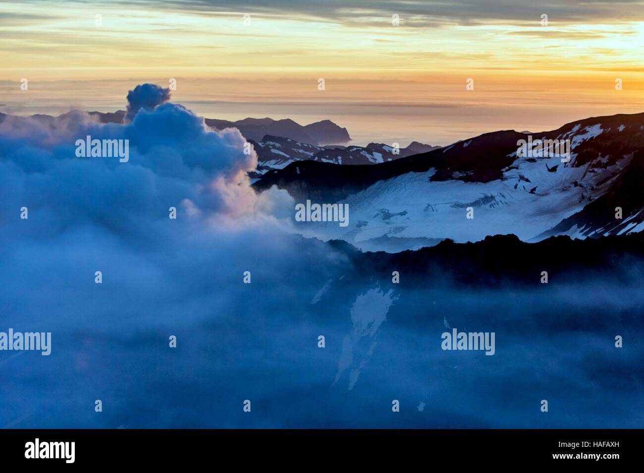 'Russia from Above' project. Russia. Kamchatka peninsula. Mutnovsky ...