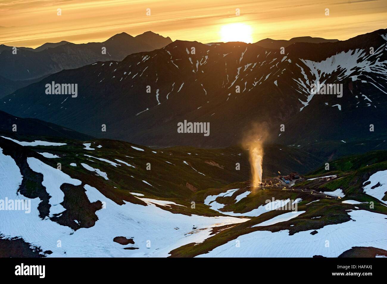 'Russia from Above' project. Russia. Kamchatka peninsula. Mutnovsky ...