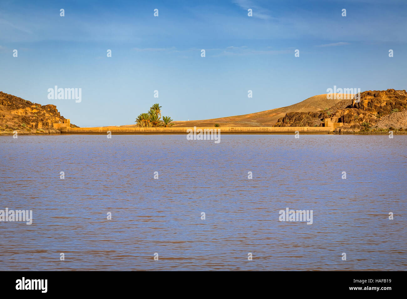 A small dam near the city Ouarzazate in Morocco Stock Photo - Alamy