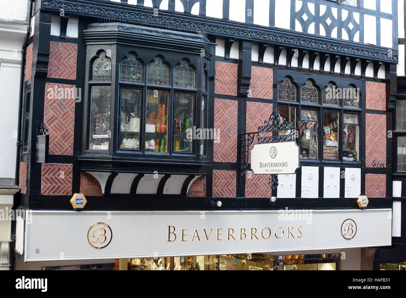 Beaverbrooks jewelers, Eastgate street, Chester, Cheshire, UK Stock ...
