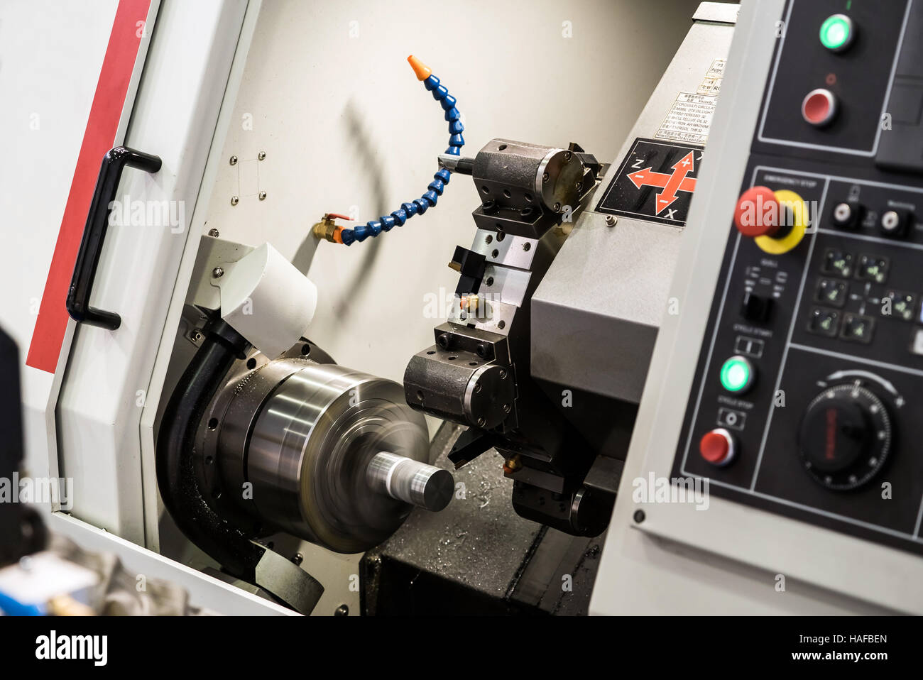 CNC turning center Stock Photo - Alamy