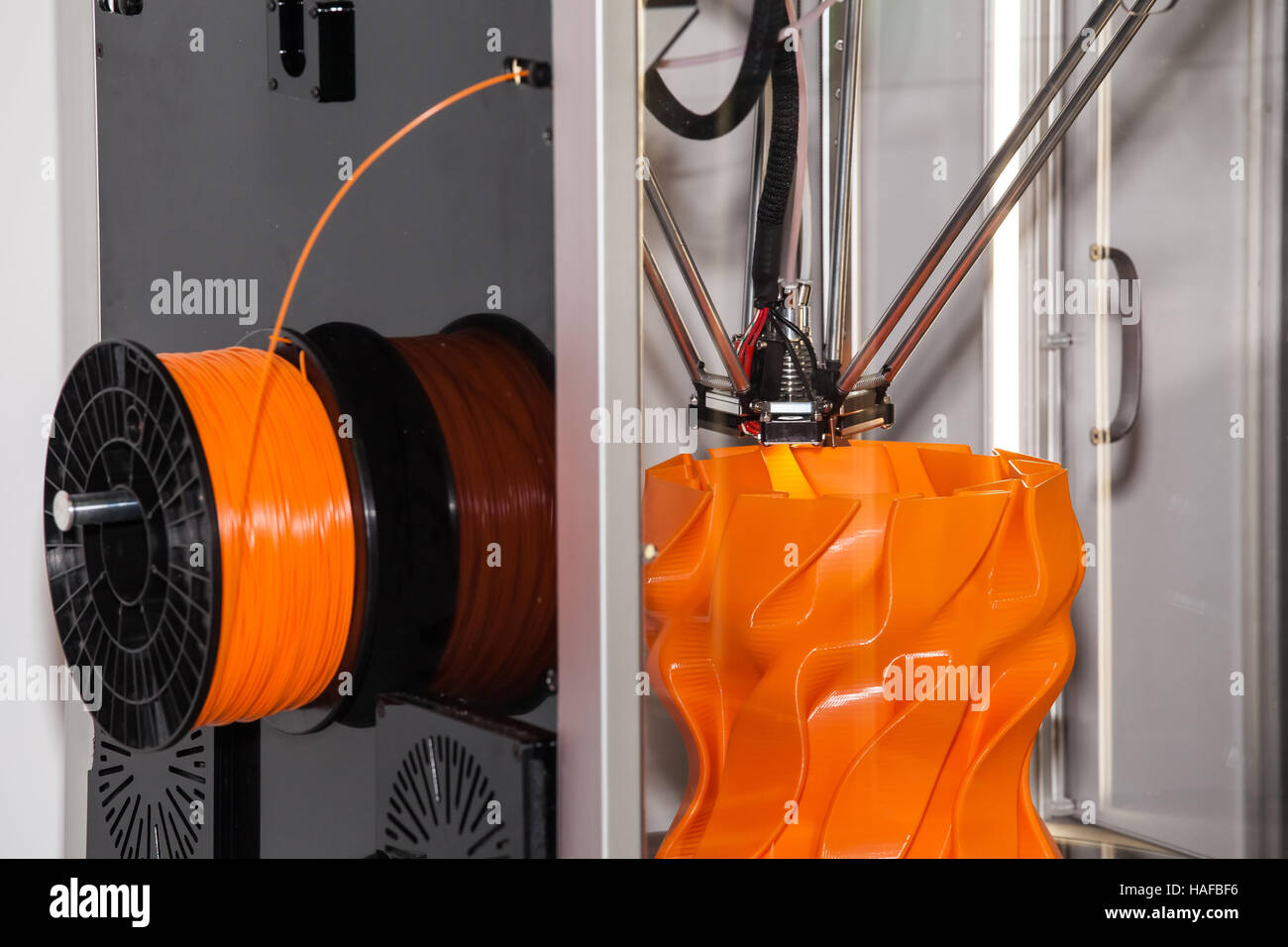 3d printer printing Stock Photo - Alamy