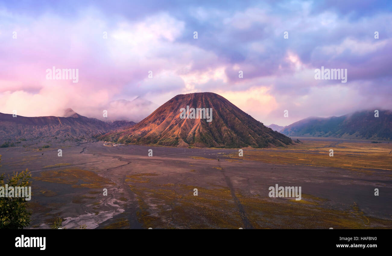 Good morning Mount Bromo Stock Photo - Alamy