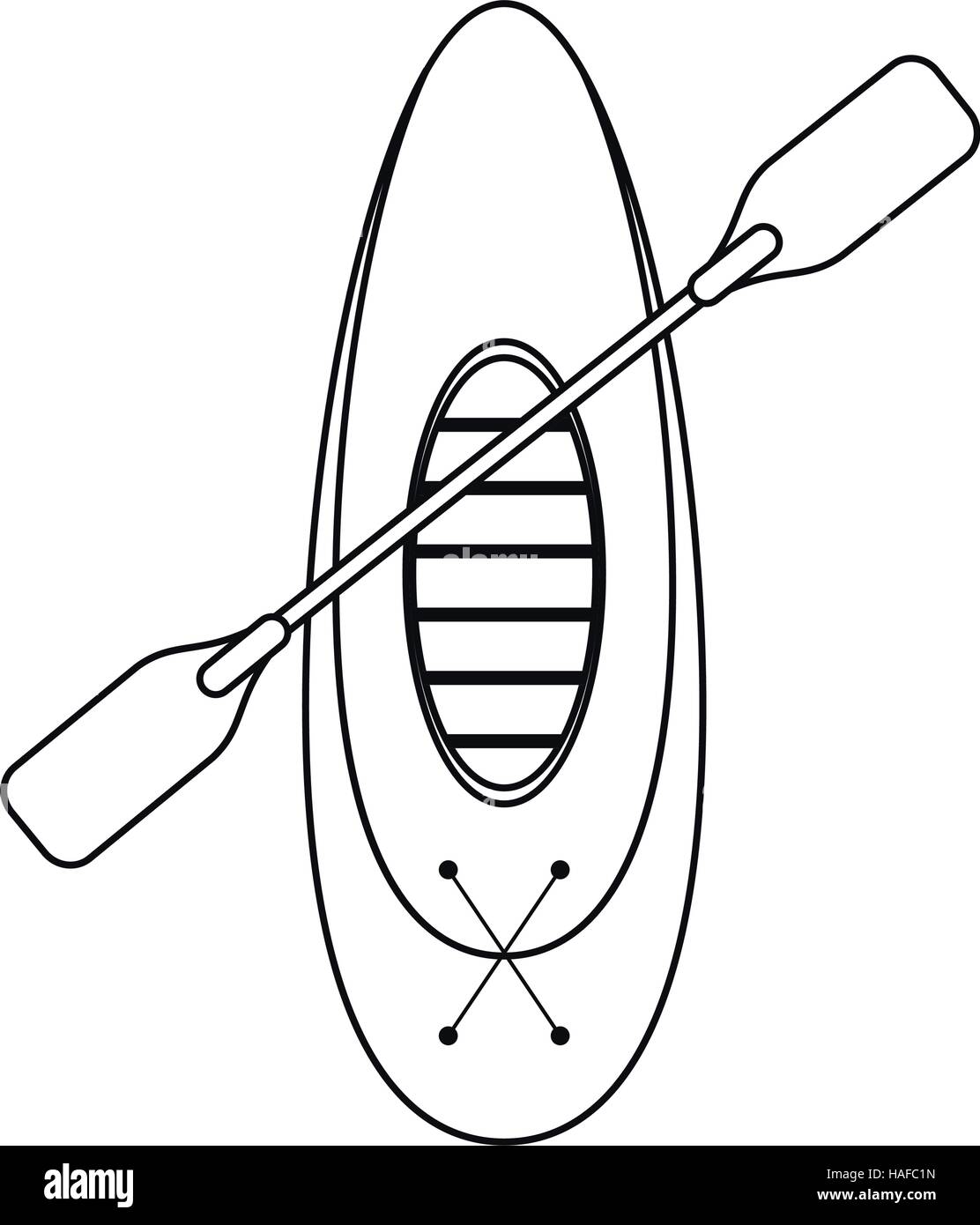 Rafting kayaking Black and White Stock Photos & Images - Alamy