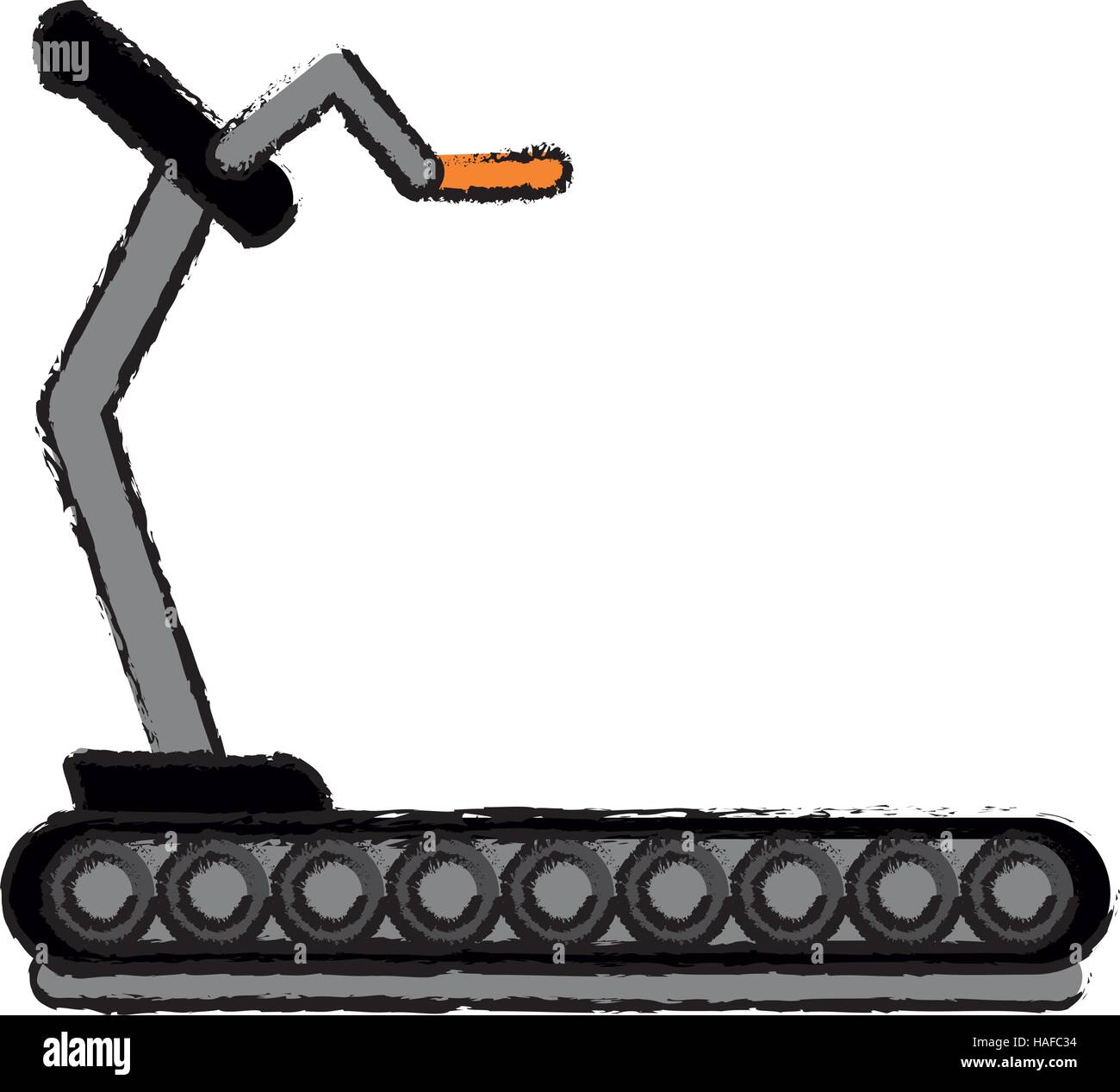 Power walking exercise Stock Vector Images - Alamy