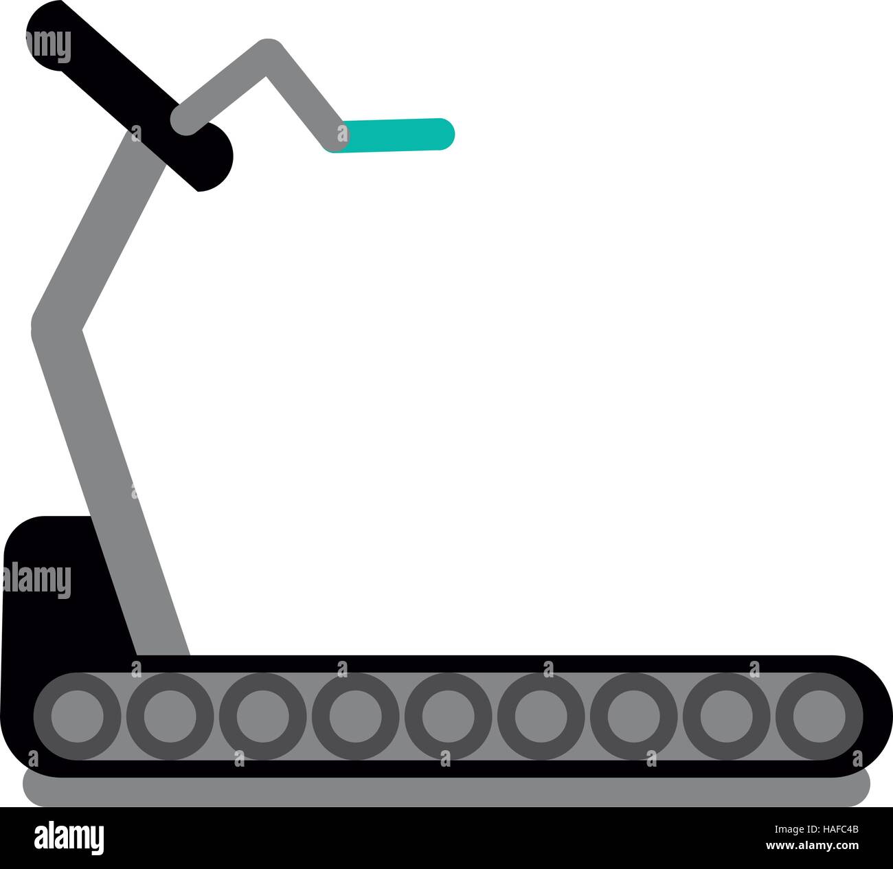 Walking at gym Stock Vector Images - Alamy