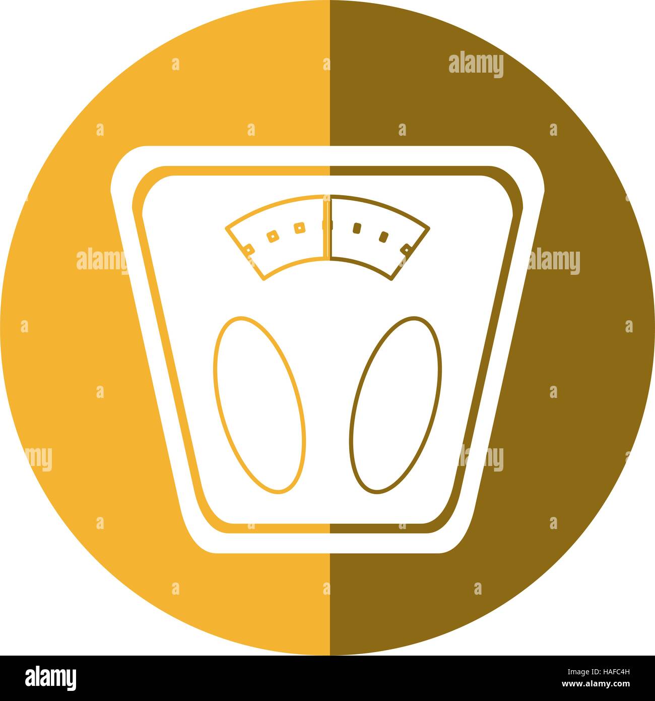 analog weight scale fitness shadow Stock Vector Image & Art - Alamy