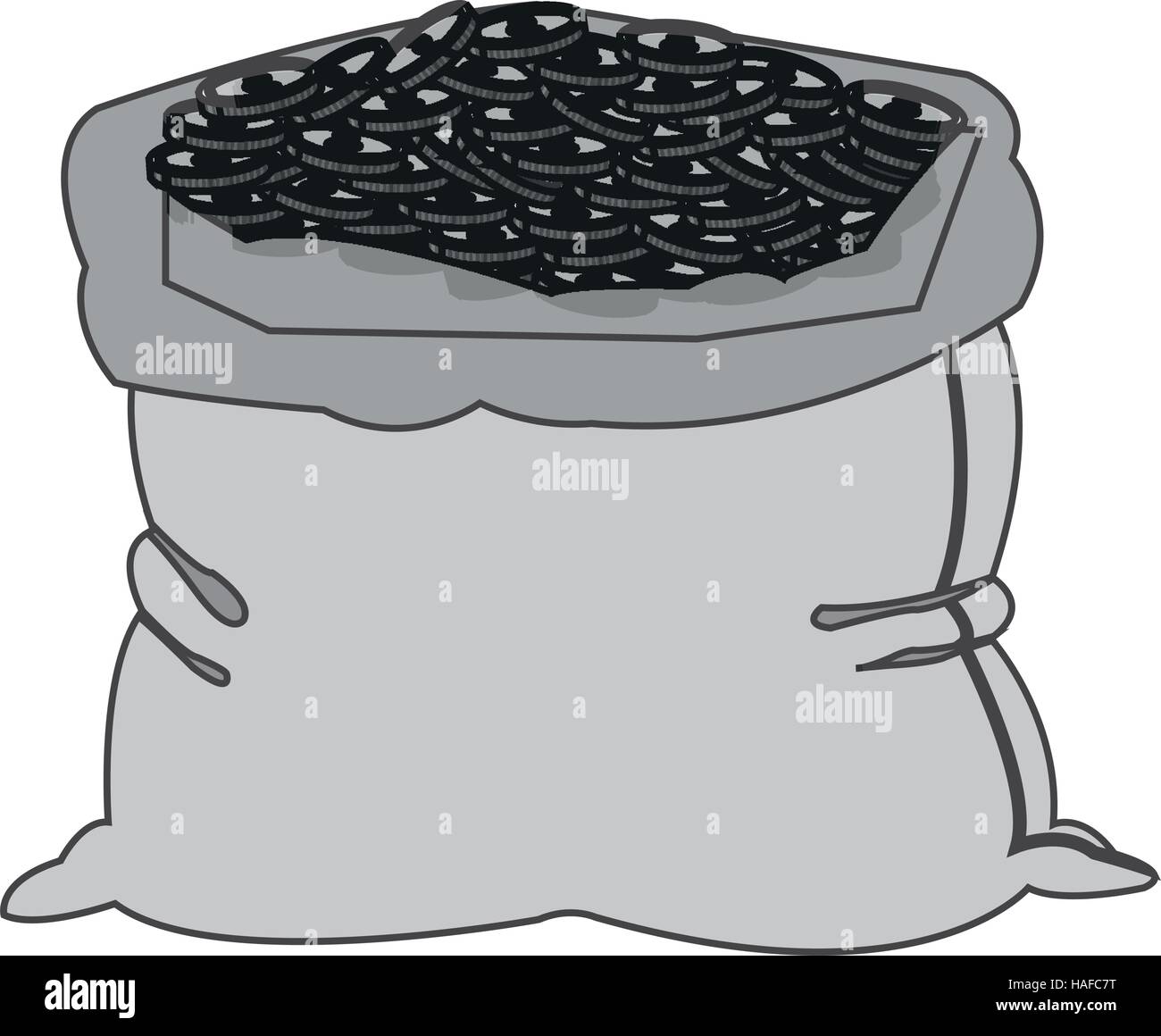 Isolated money bag design Stock Vector Image & Art - Alamy