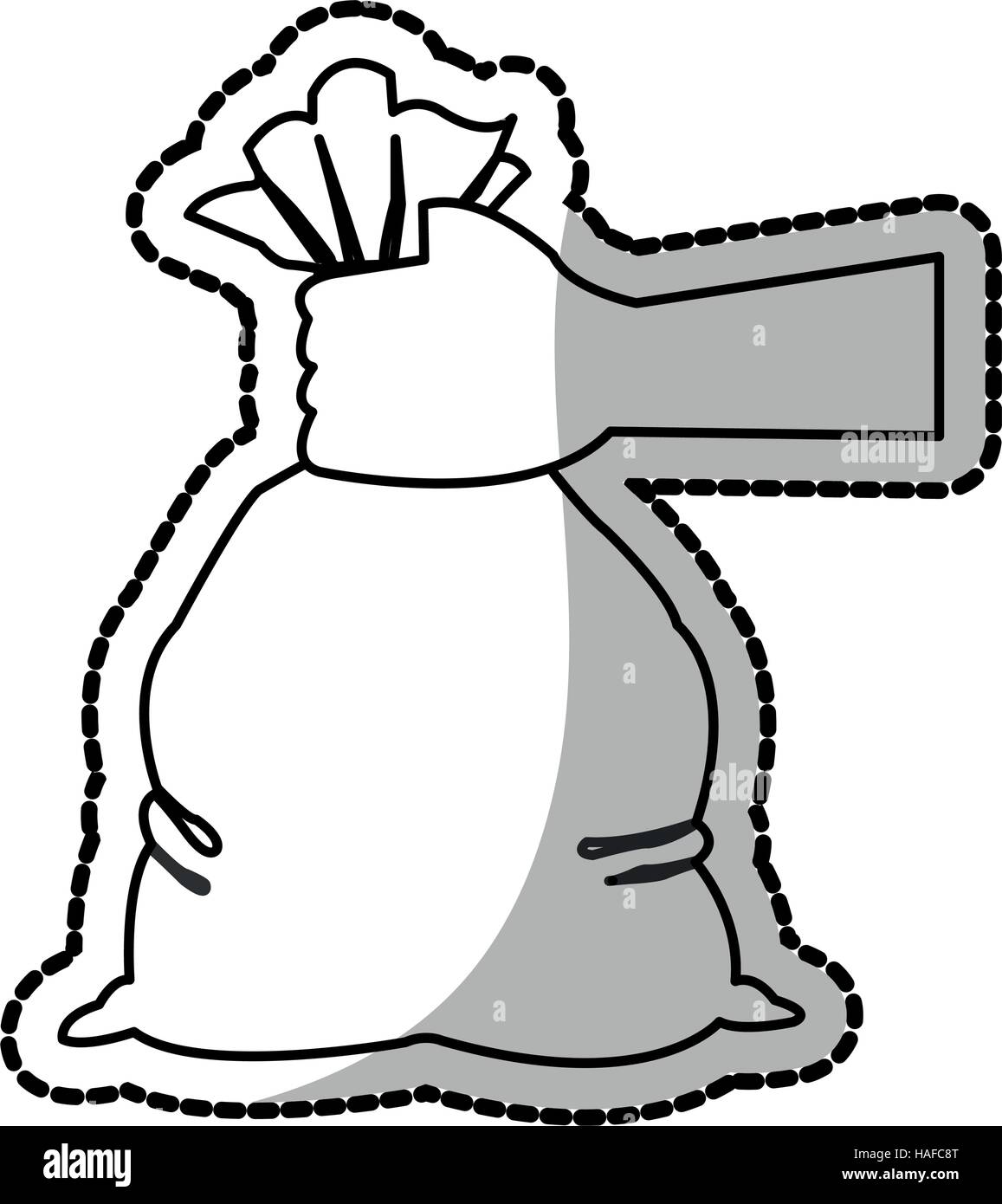 Isolated money bag design Stock Vector Image & Art - Alamy