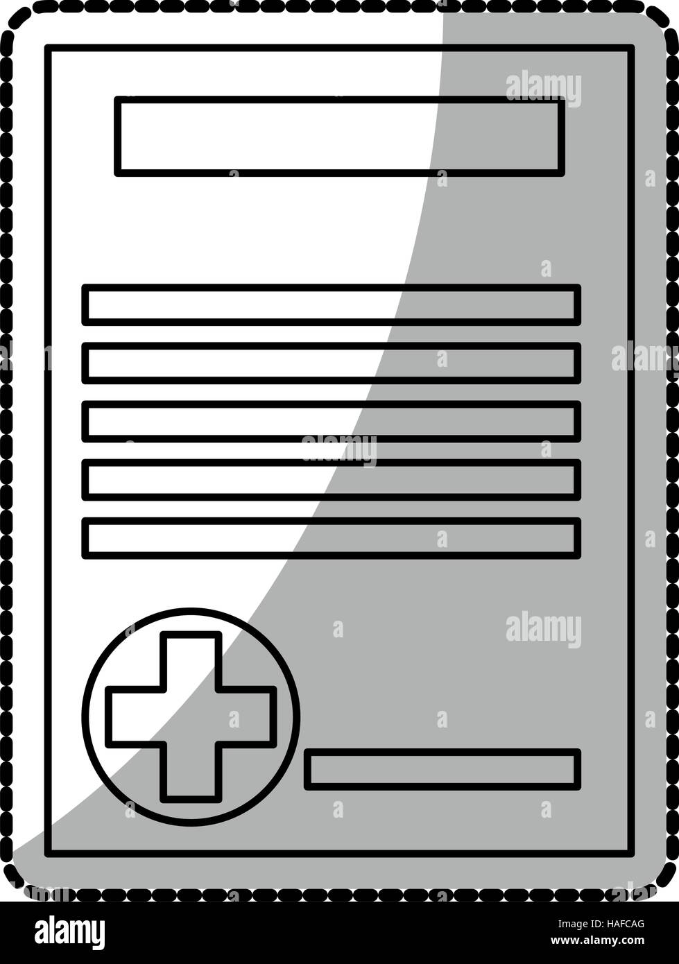 Isolated medical history design Stock Vector Image & Art - Alamy