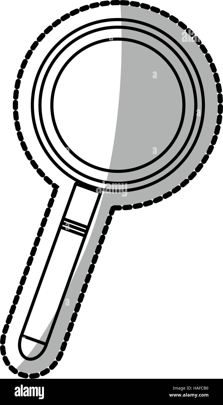 Isolated lupe tool design Stock Vector Image & Art - Alamy