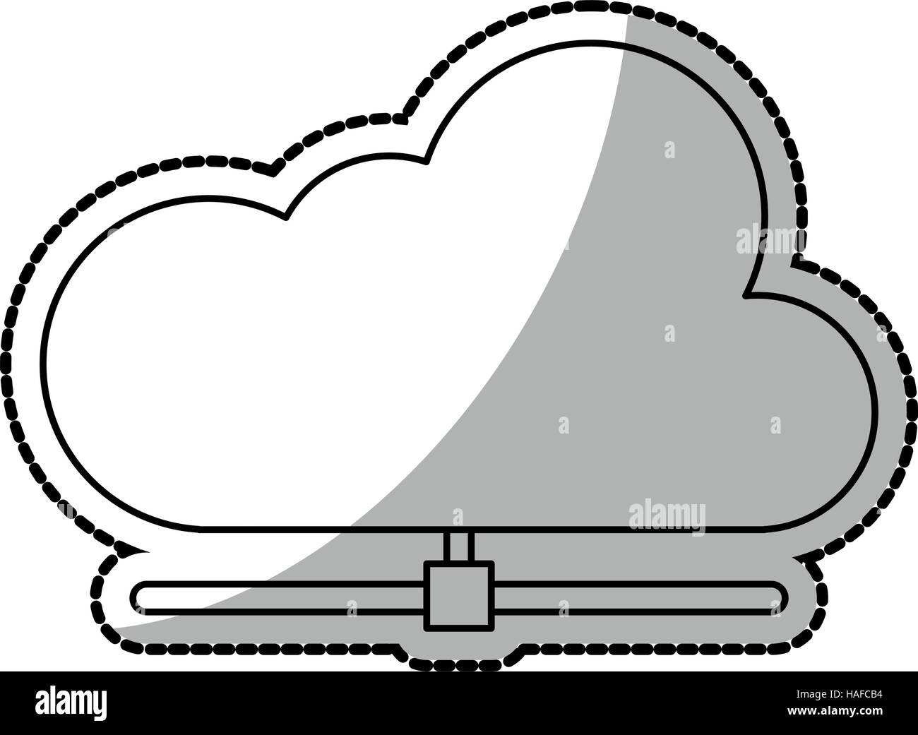 Isolated cloud computing design Stock Vector Image & Art - Alamy