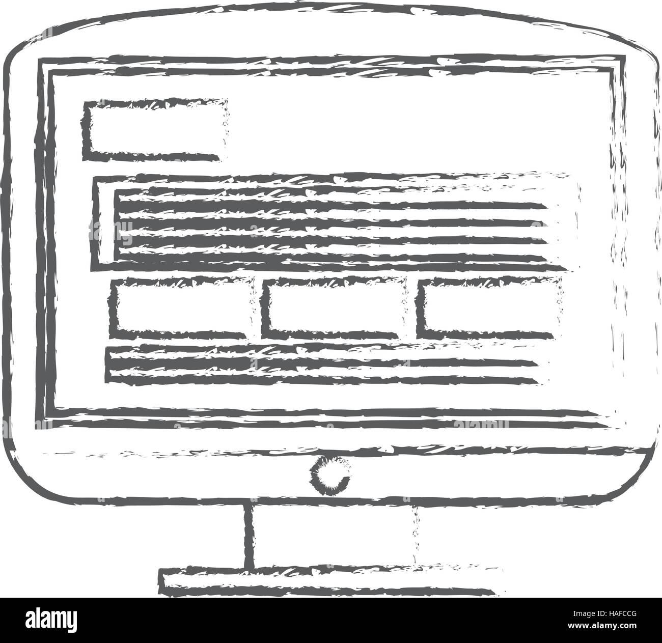 Isolated computer device design Stock Vector Image & Art - Alamy