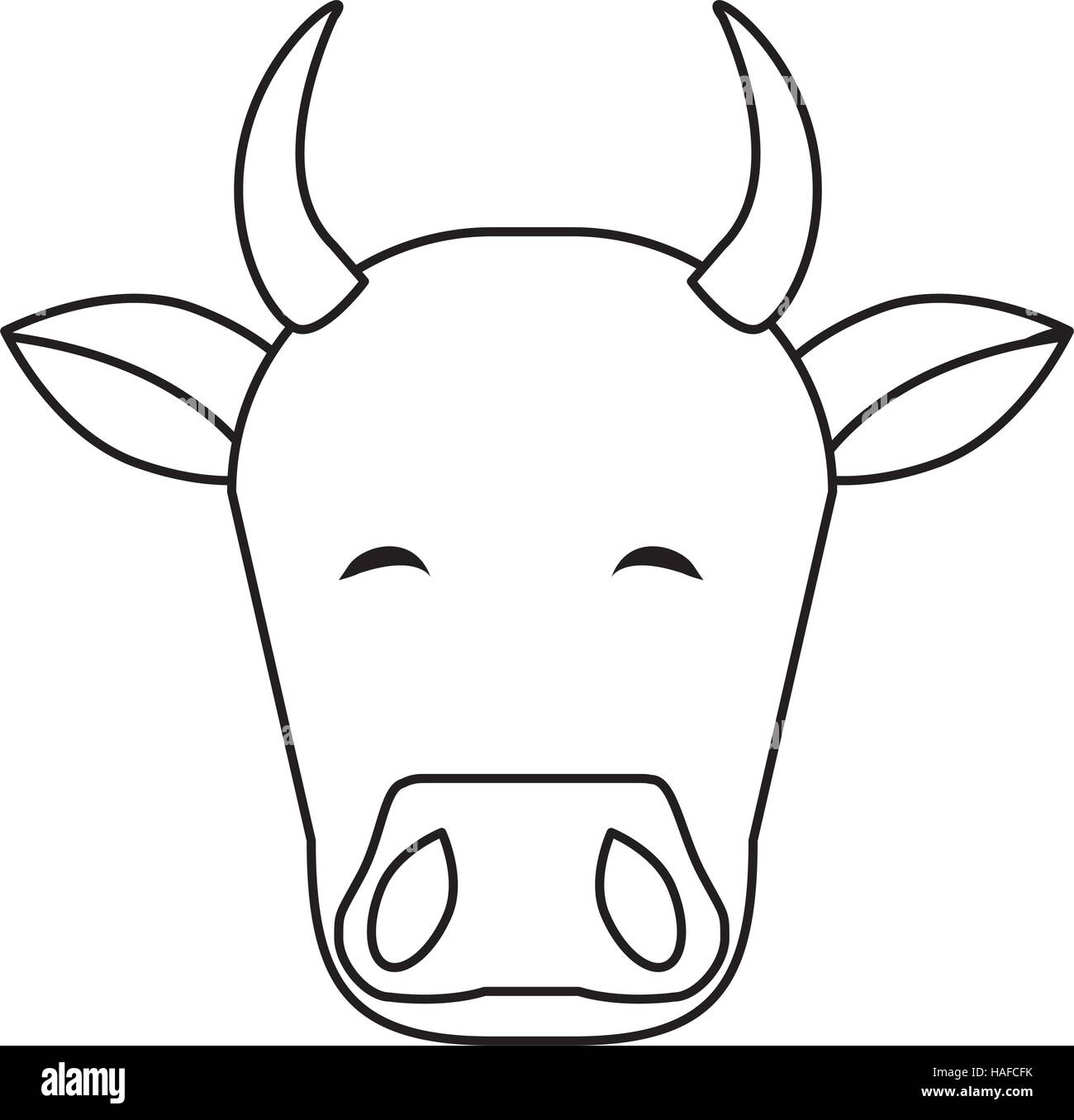 Indian Cow Drawing