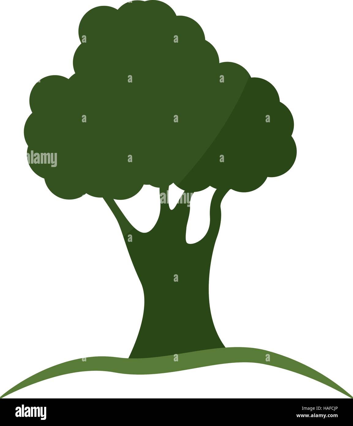 tree green nature Stock Vector Image & Art - Alamy