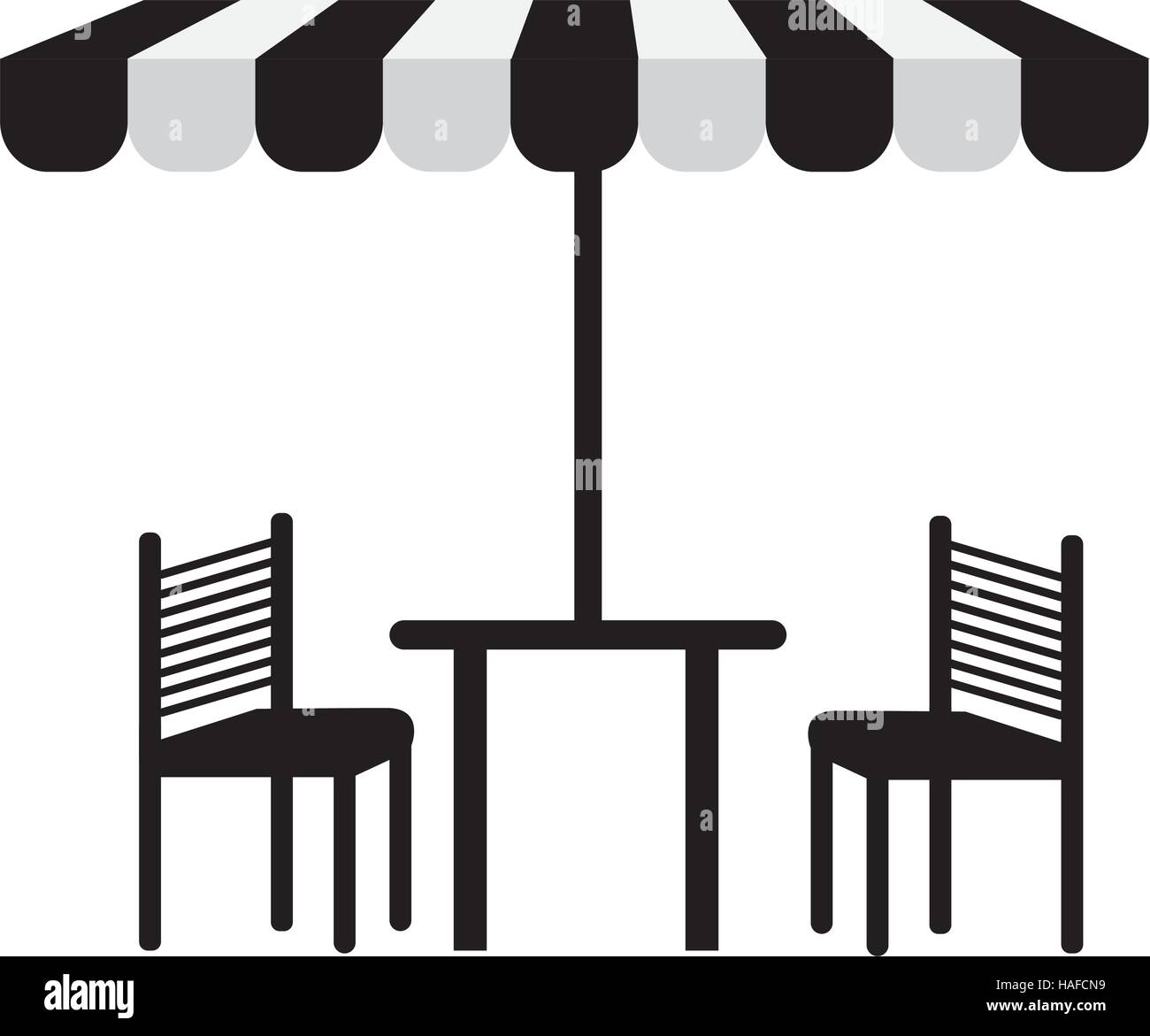 Table tent restaurant Stock Vector Images - Alamy
