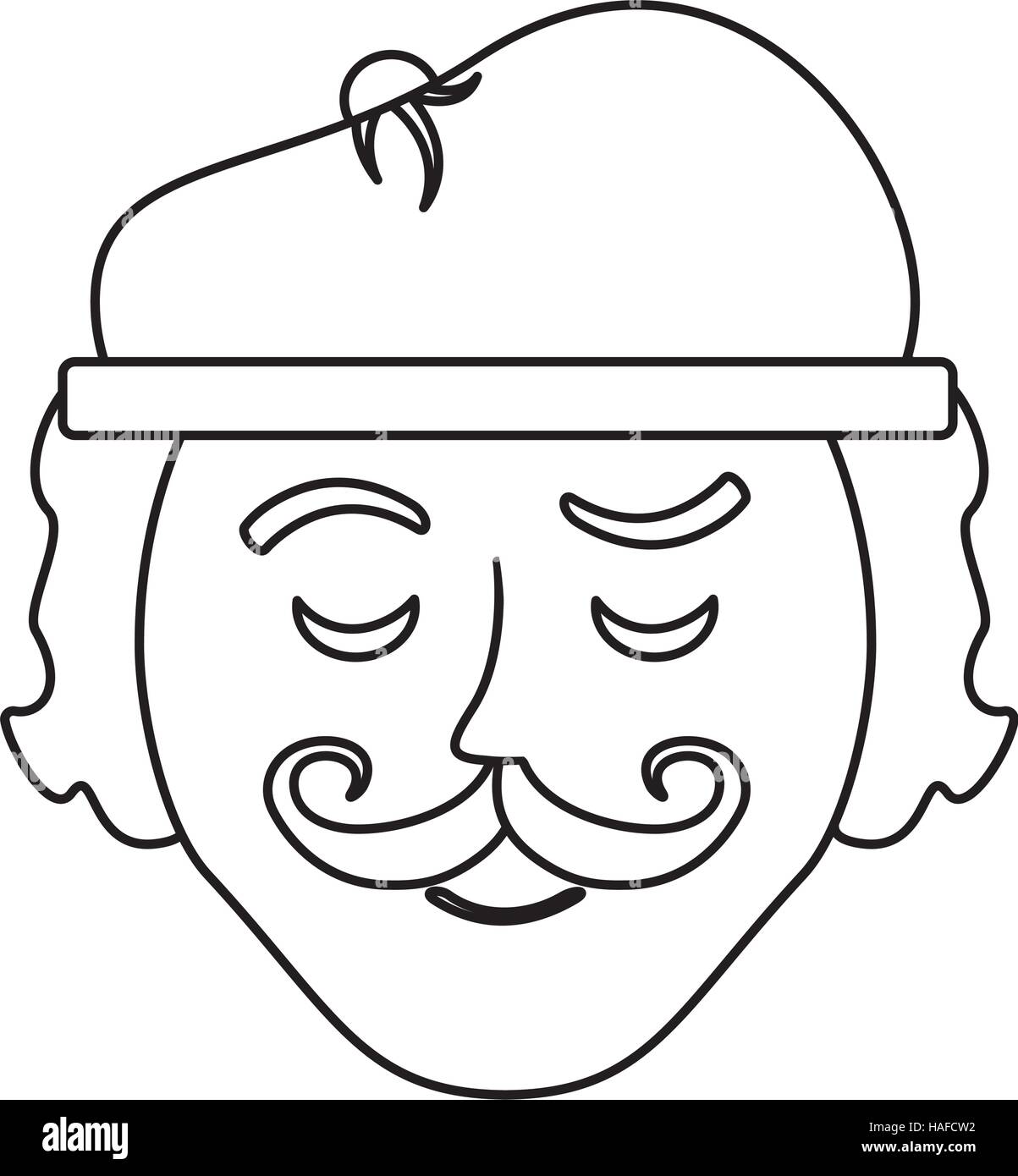 frenchman character cartoon Stock Vector Image & Art - Alamy