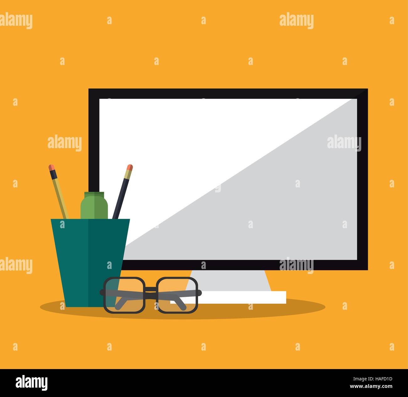 Worktime Stock Vector Images - Alamy