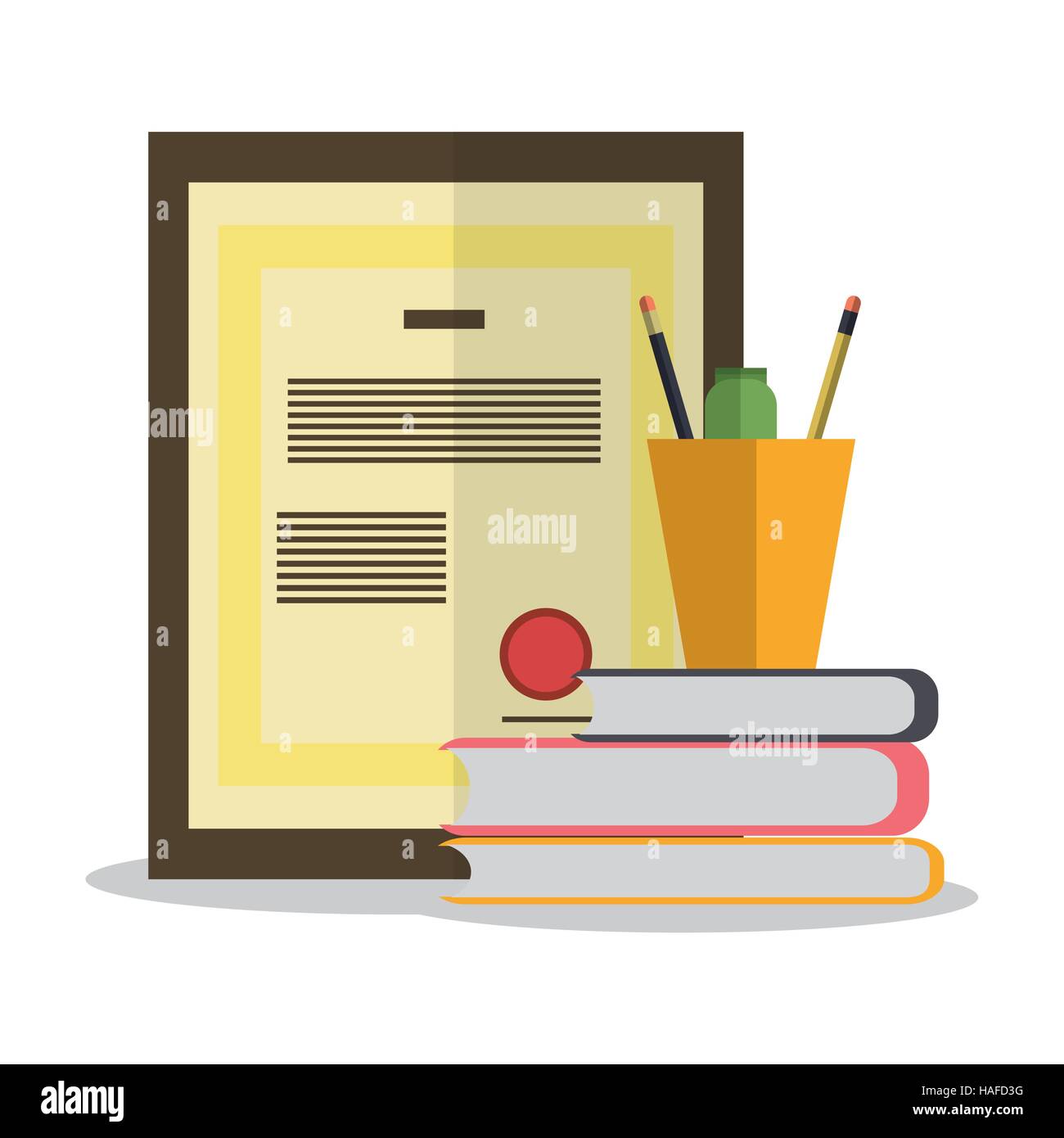 Planning certificate Cut Out Stock Images & Pictures - Alamy