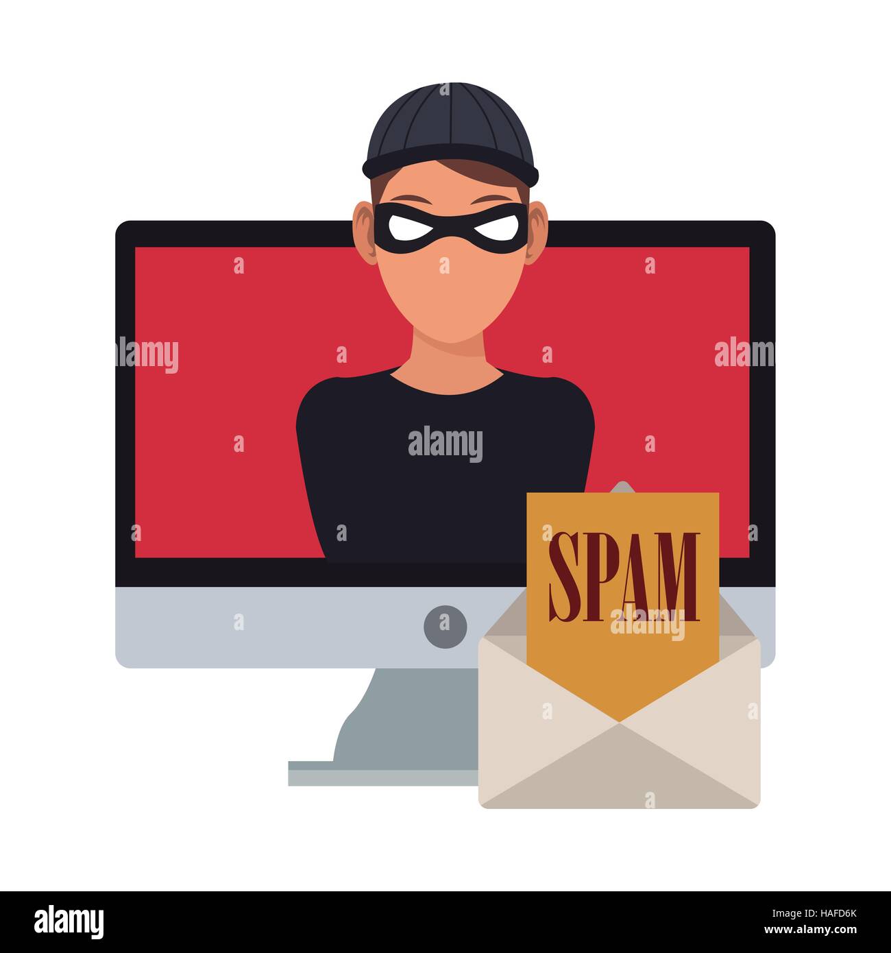Hacker detected Cut Out Stock Images & Pictures - Alamy