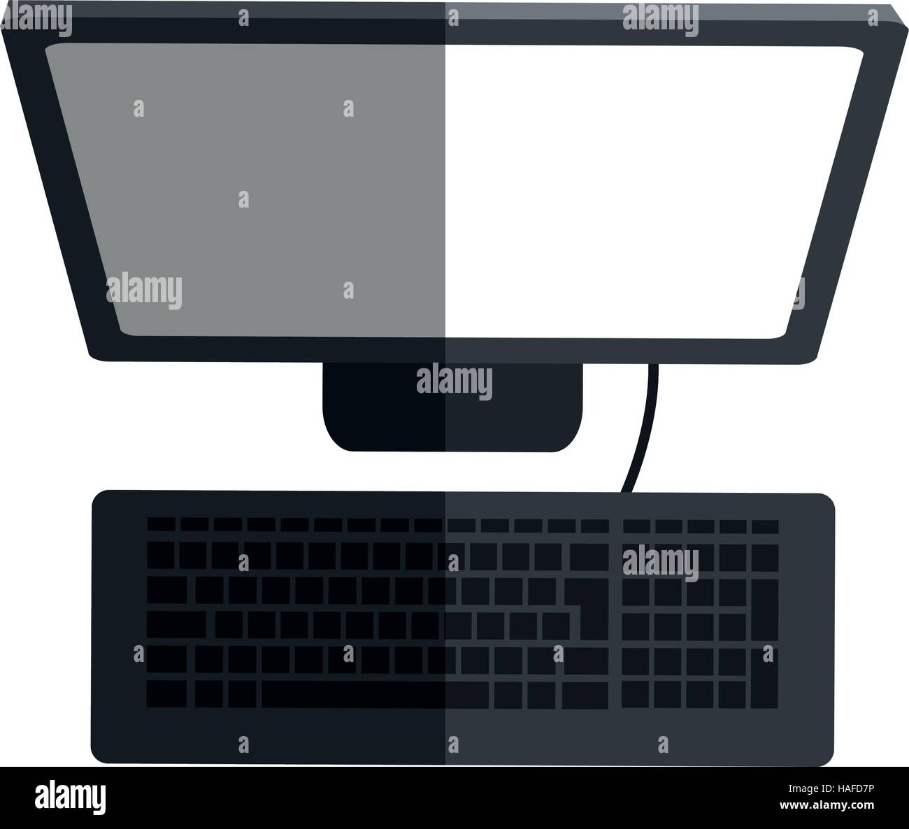 Isolated computer device design Stock Vector Image & Art - Alamy