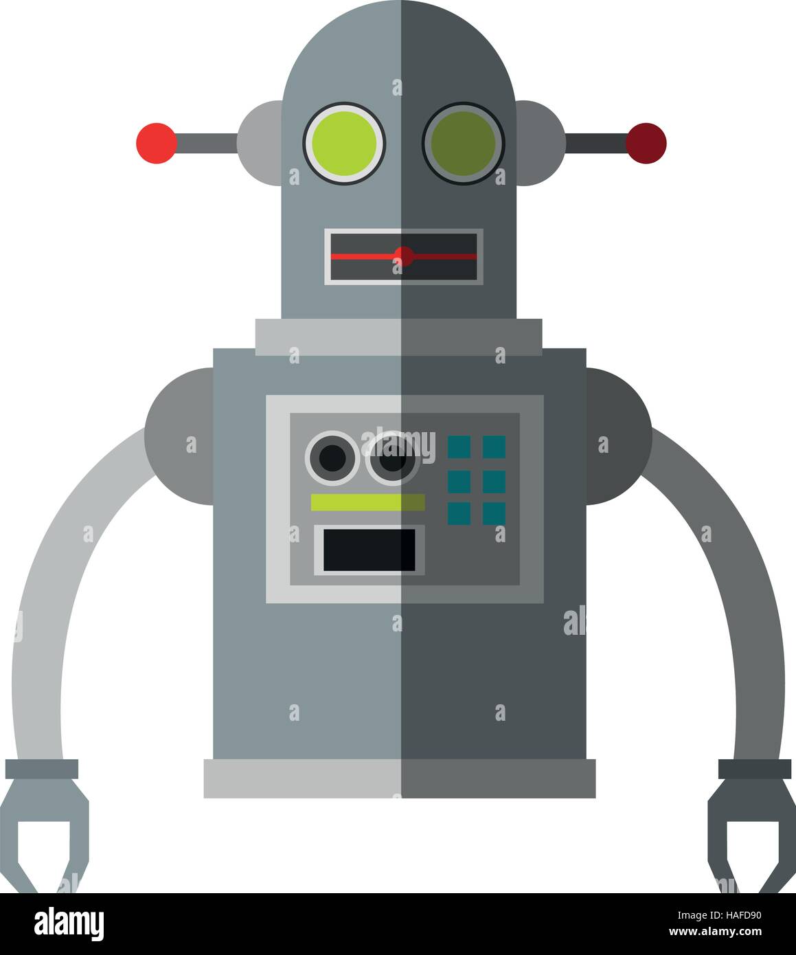 Isolated robot cartoon design Stock Vector Image & Art - Alamy