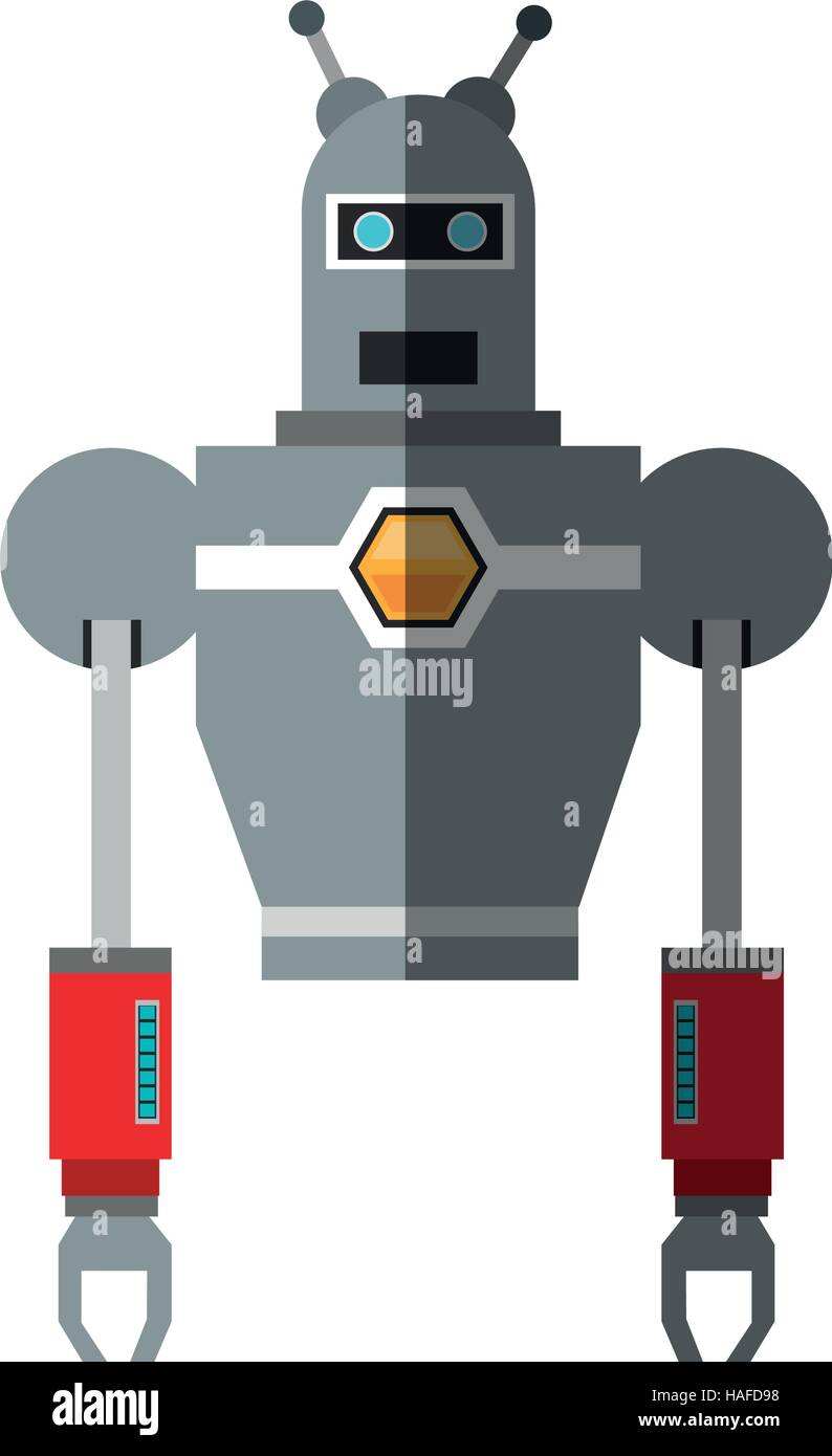 Isolated robot cartoon design Stock Vector Image & Art - Alamy